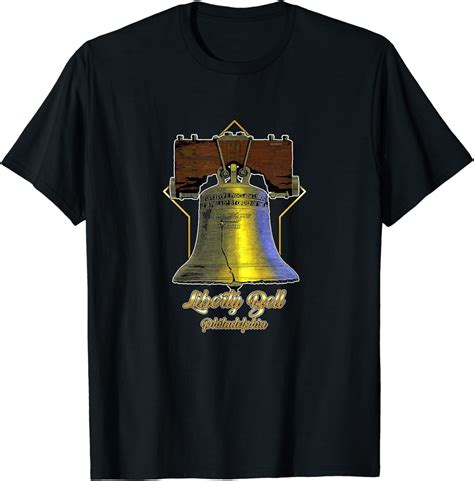 Liberty Bell T Shirt The Historic Landmark In Philadelphia