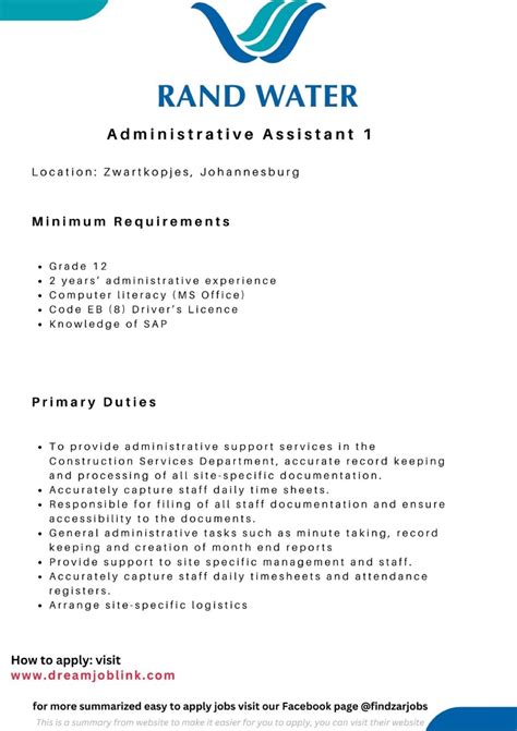 Find Sa Jobs On Linkedin 🔌new Administrative Assistant 1 Matric