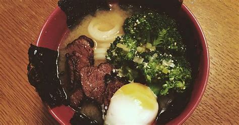 Red Miso Udon W Sous Vide Beef Strips And Egg Album On Imgur