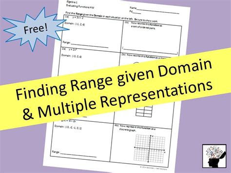 Multiple Representations Answer Key Multiple Representations