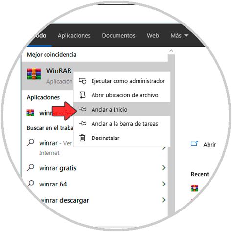 AÑADIR PROGRAMAS Menú INICIO Windows 10 Solvetic