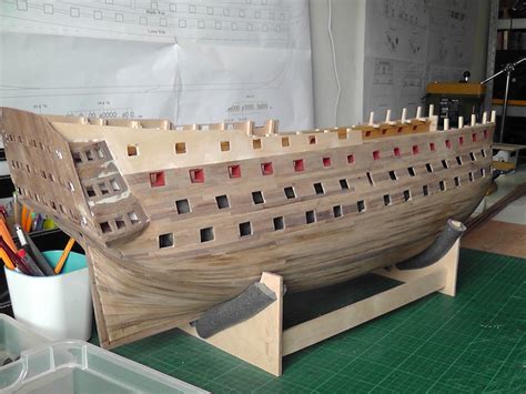 HMS Victory By Sjors Caldercraft 1 72 Page 2 Kit Build Logs