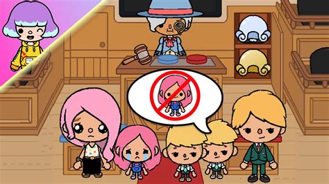 Triplets Separated In Divorce 😭💔 Sad Story Toca Life Story Toca