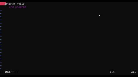 Write And Compile Basic Fortran Code Youtube