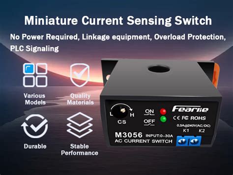 Mua Miniature Current Switch Current Sensing Switch With Rails Normally