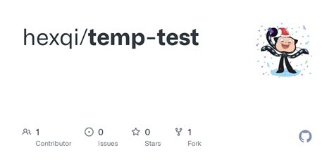 Github Hexqi Temp Test