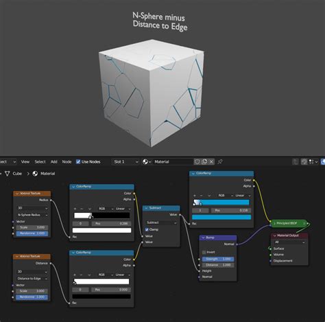 Shader Nodes How Can I Emphasize My Shading Edges Blender Stack