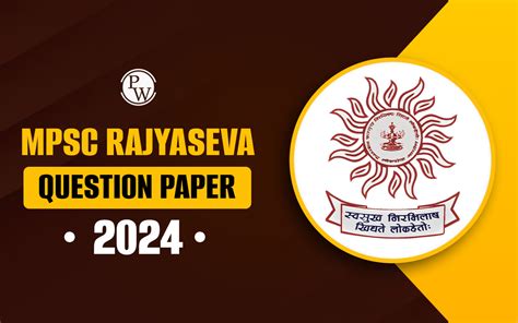 Mpsc Rajyaseva Question Paper 2024 Download Pdf