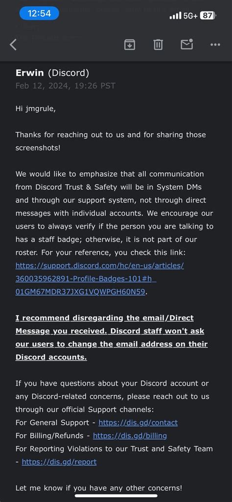 Discord “support” Scam R Scams