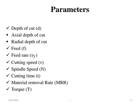 Solution Manufacturing Lecture Turning Parameters Studypool
