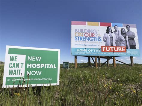 Request For Designs Of Windsor Essex Mega Hospital Coming Soon