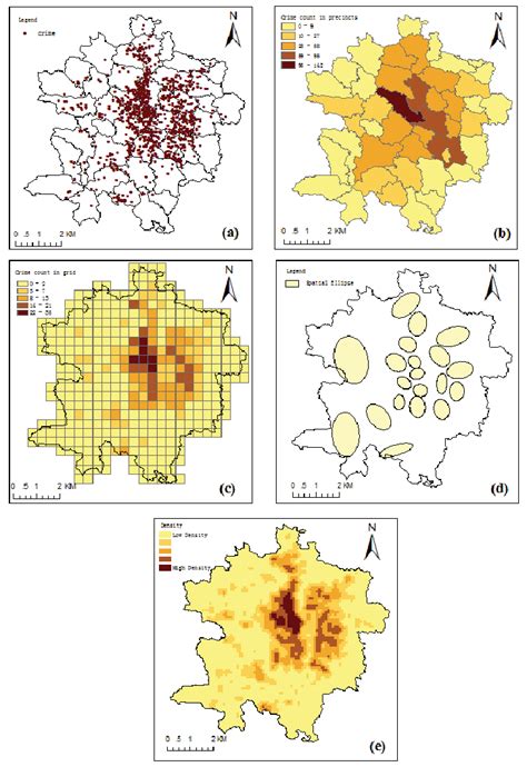 Common Crime Hotspot Mapping Techniques A Discrete Point Mapping Download Scientific
