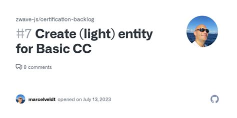 Create Light Entity For Basic Cc · Issue 7 · Zwave Jscertification