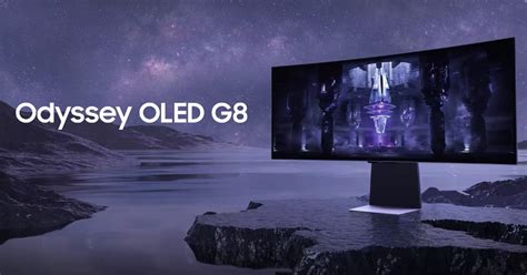 Samsung Has Opened Pre Orders For The Odyssey Oled G8 Curved Monitor