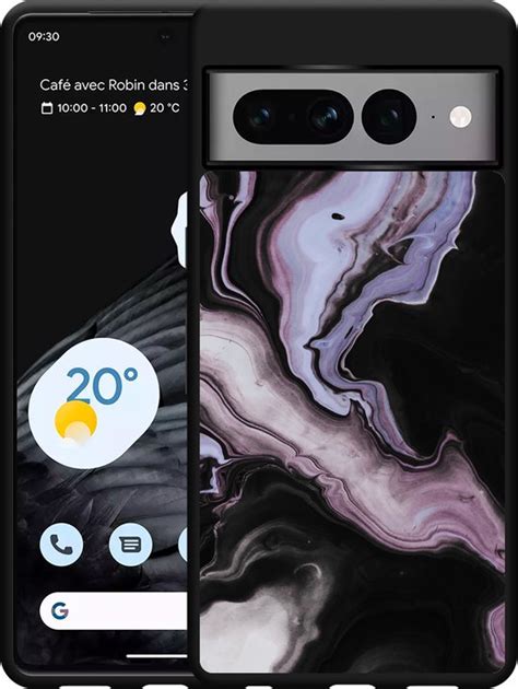 Google Pixel Pro Hardcase Hoesje Liquid Marble Bol