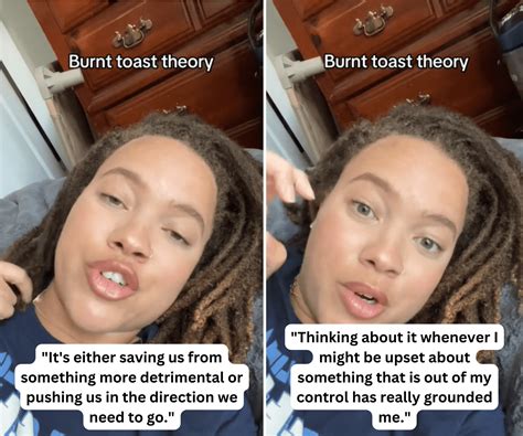 Woman Manages Anxiety With The Help Of The Burnt Toast Theory Scoop