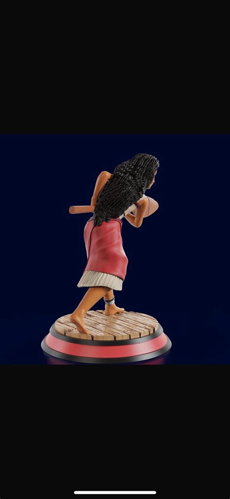 Moana 2 Character Stl File For 3d Printing Etsy