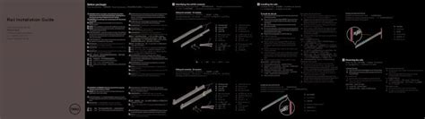 PDF U To Install The Left Rail Rail Installation Guide Rail Installation Guide WARNING