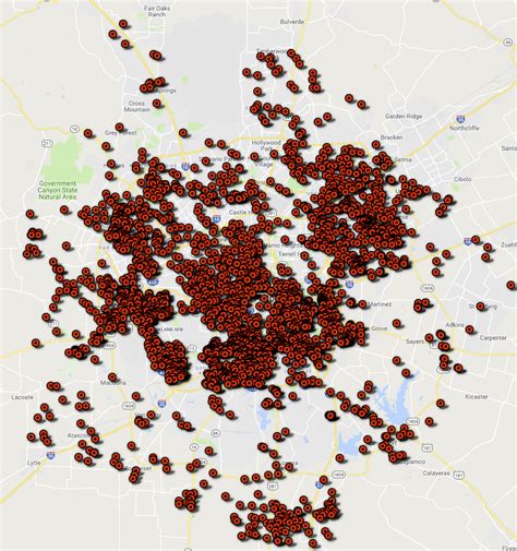 Data 18 San Antonio Zip Codes With The Most Registered Sex Offenders