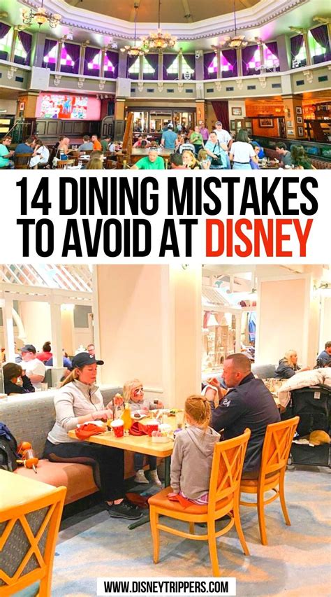 Disney Dining Mistakes To Avoid Artofit