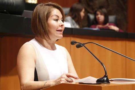 Senadora Minerva Hernández Ramos En Entrevista Al Término De La