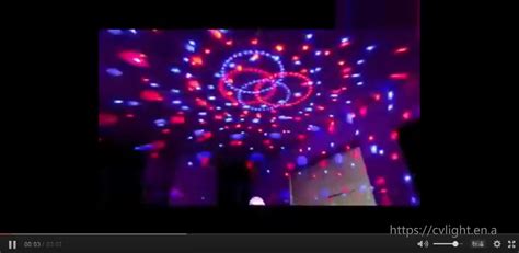 Magic Ball Led Crystal Disco Ball Light With Mp Strobe Rotation Ktv Party And Christmas