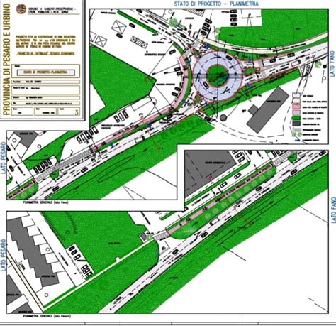 Fano Rotatoria Di Fenile Al Via I Lavori Seri «chiude Il Cerchio