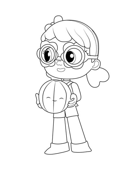 True And The Rainbow Kingdom Coloring Pages