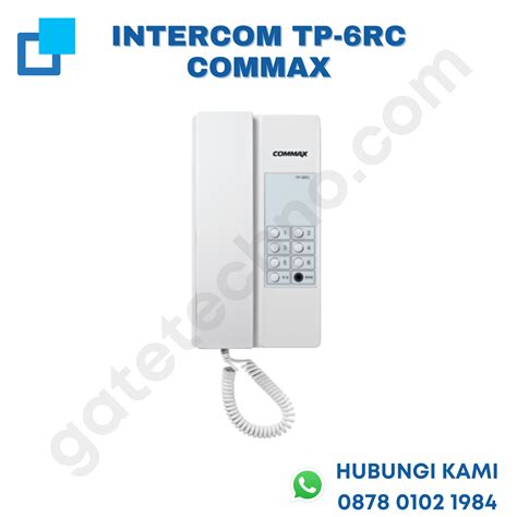 Intercom Tp 6rc Commax
