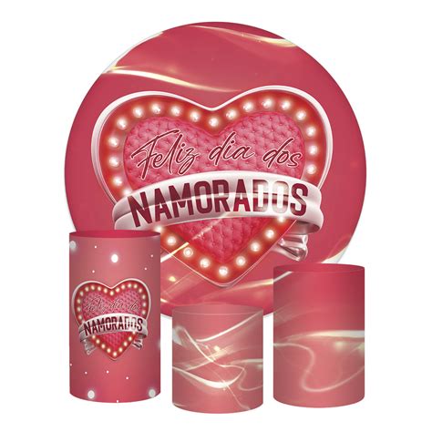 Kit Painel Redondo Trio De Capas Cilindros ColorDecor