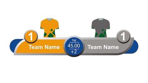 Tableau D Affichage Pour La Coupe Du Monde Vecteur Premium