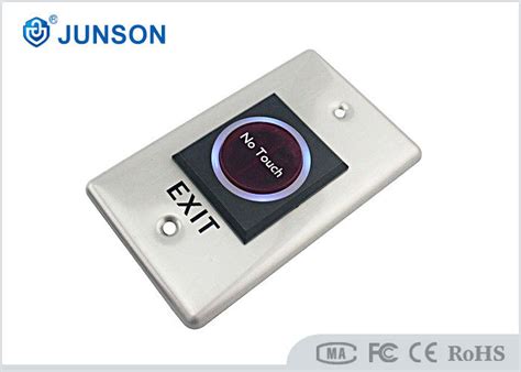 infrared sensor no touch exit push button door release switch 5 wire