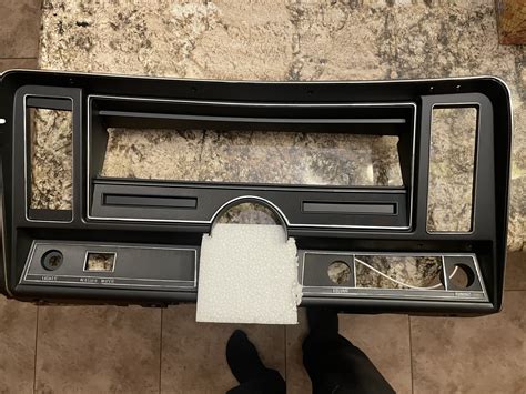 Look What I Had Waiting For Me Today 1972 Nova Dash Bezel Chevy Nova