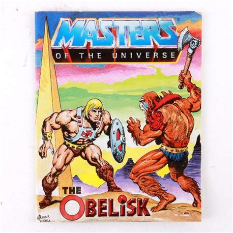 The Obelisk Vintage 1984 Masters Of The Universe Mini Comic Mattel