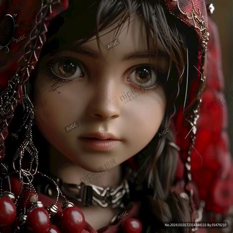 Ai创作图流泪的玩具娃娃 巧克力娃娃 高精女孩原画稿 Sd娃娃 欧式田园铁皮娃娃 Cg人物 仿真脸部 厚涂头像 仿真爱丽丝 写实人物插画 Cg绘画作品 写实人物设计 Cg插画 复古娃娃素材