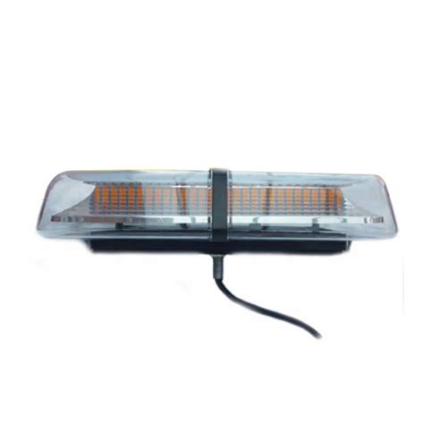 LED Amber Beacon Bolt Fix 33cm 12v 24v TradeWest