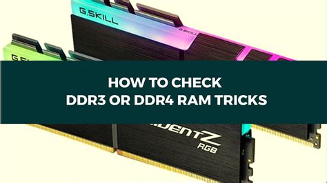 How To Ram Check Ddr3 Or Ddr4 Tricks Bangla Youtube