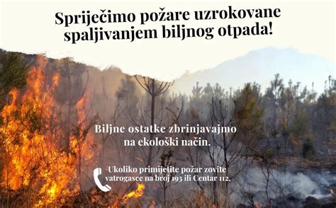 Brodportal Spaljivanje Biljnog Otpada Zastarjela Je I Vrlo Opasna Radnja Koja Utječe Na