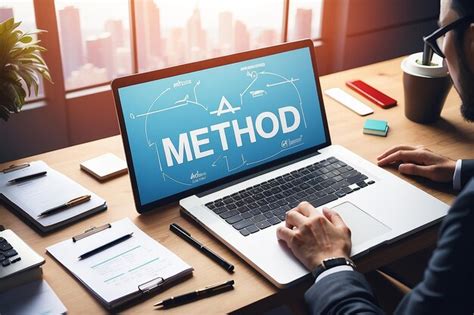 Premium Ai Image Agile Method Concept Illustration