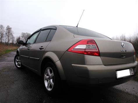 Тонировка, литье, дефлекторы и НАКЛЕЙКА))) — Renault Megane II, 1,6 л ...