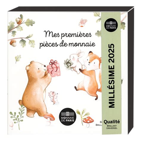 Miniset France BU 2025 Mes premières pièces de monnaies Trésor du