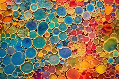 Microscopic View Generative Ai Stock Illustration Illustration Of Artistic Design 279830504