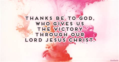 Free 1 Corinthians 1557 Ecard Email Free Personalized Praise Online