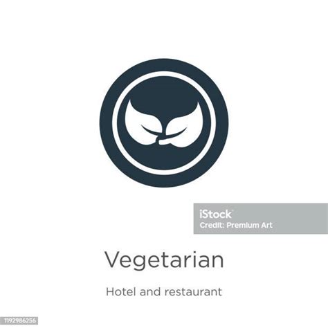素食圖示向量時尚平坦的素食圖示從酒店和餐廳集合隔離在白色背景向量插圖可用於網頁和移動圖形設計徽標eps10向量圖形及更多圖示圖片 Istock