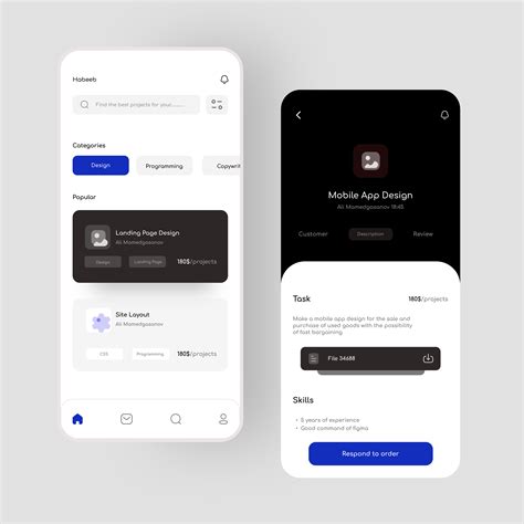 A Task Application Ui On Behance