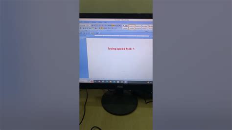 Msword Shortcut Tricks💥 Youtube
