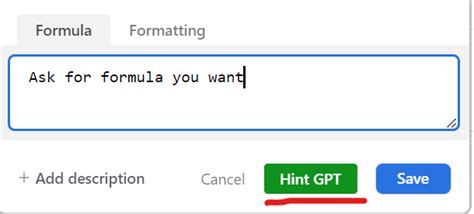 Airtable Formulas With Chatgpt Suggestions Inside Formula Field Airtablechrome Extension