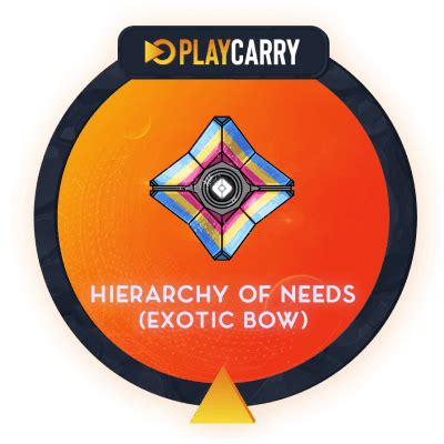 Buy Hierarchy Of Needs Exotic Bow Destiny