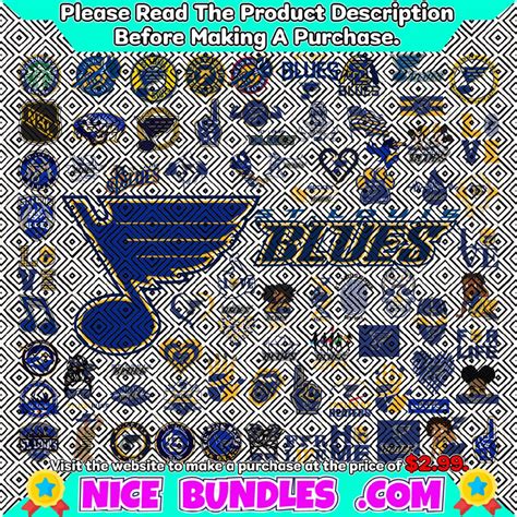 78 Files St Louis Blues Team Bundles Svg St Louis Blues Svg N H L