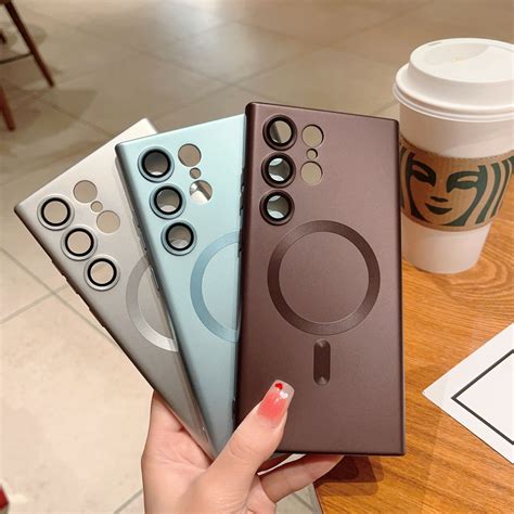 For Samsung Galaxy S23 Ultra S22 Plus S21 S20fe Magsafe Magnetic Case